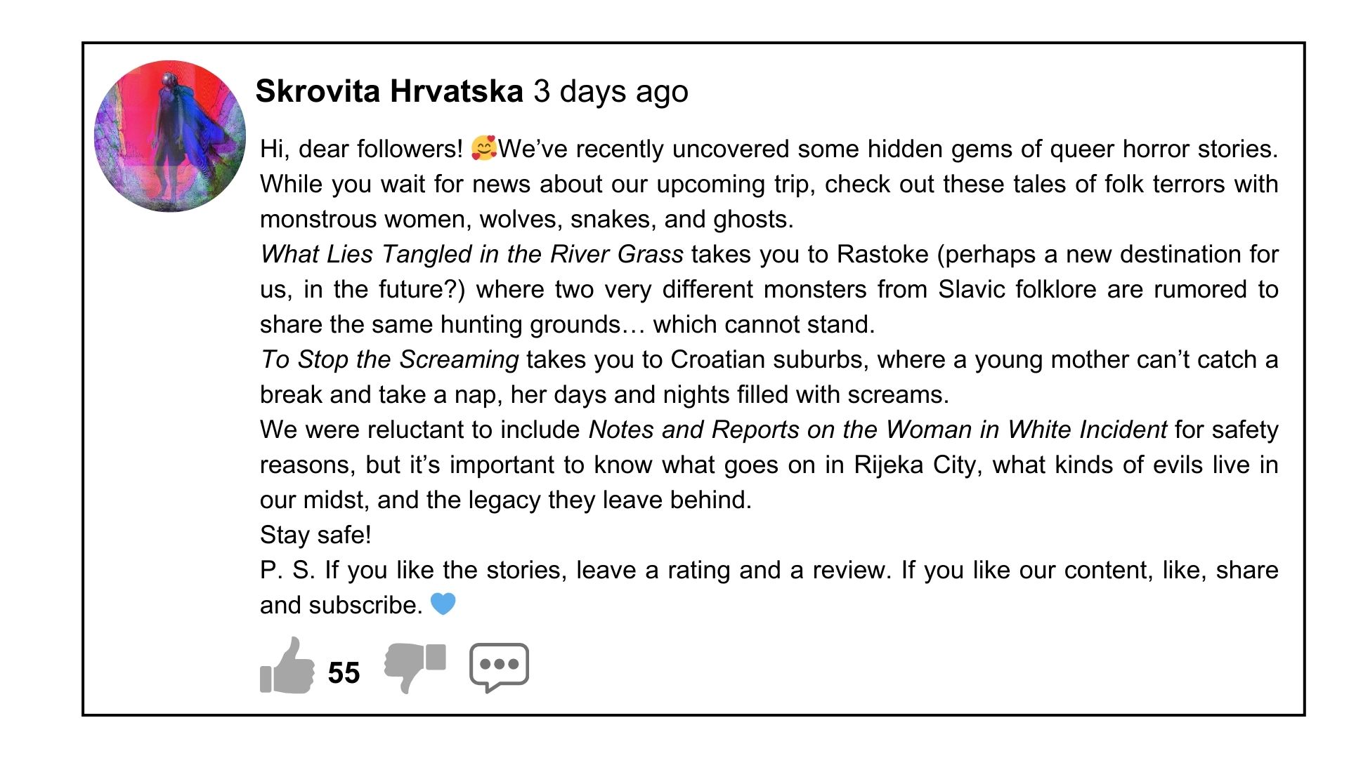 The Lost Treasure Hunters and Other Tales of Folk Terrors – Shtriga Books